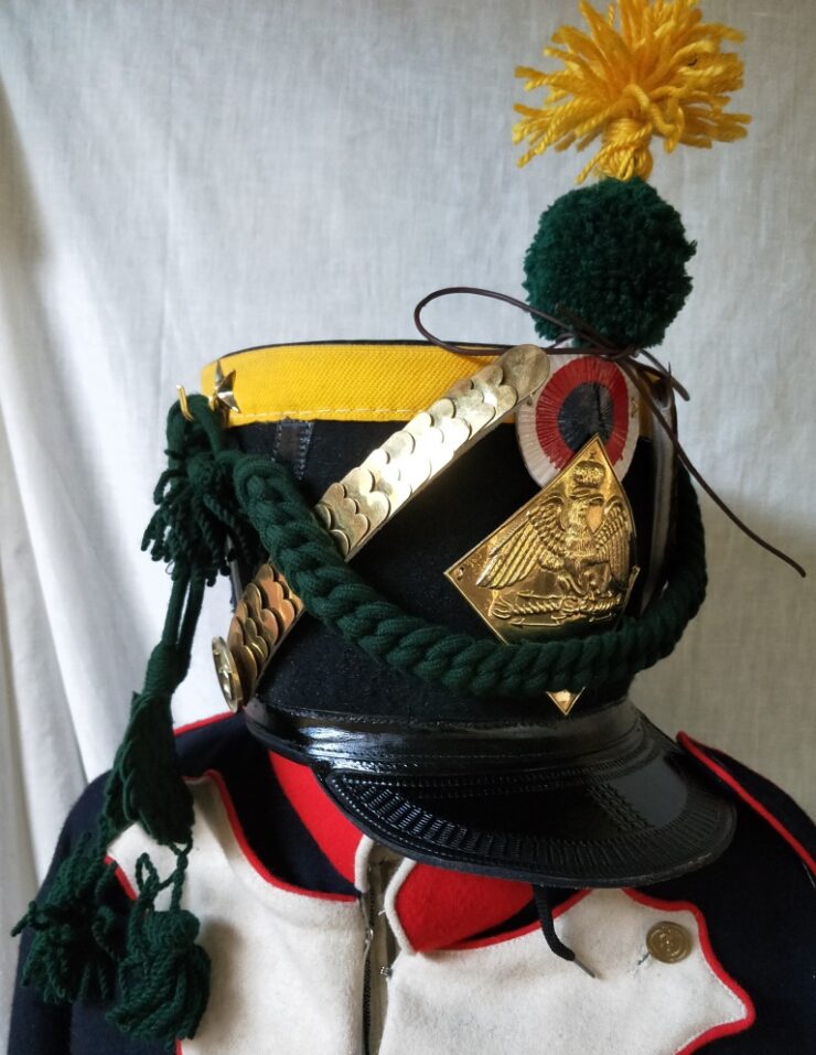 Shako Hat cords Yellow, Red, White and Green - Corps Sutler