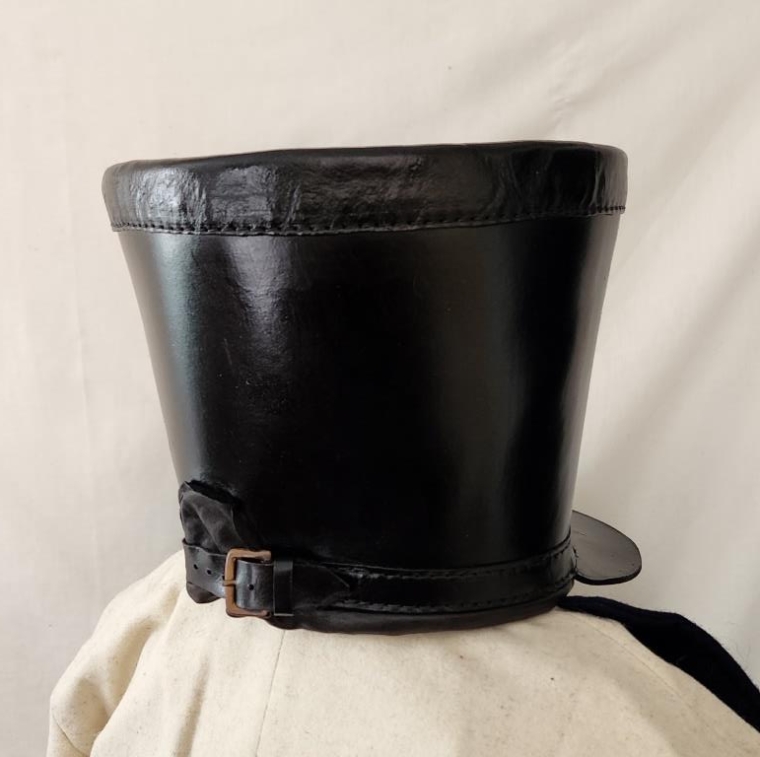 Leather Shako - Corps Sutler