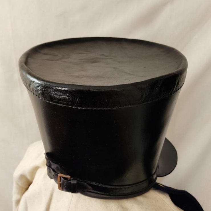 Leather Shako - Corps Sutler
