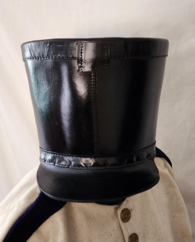 Leather Shako - Corps Sutler