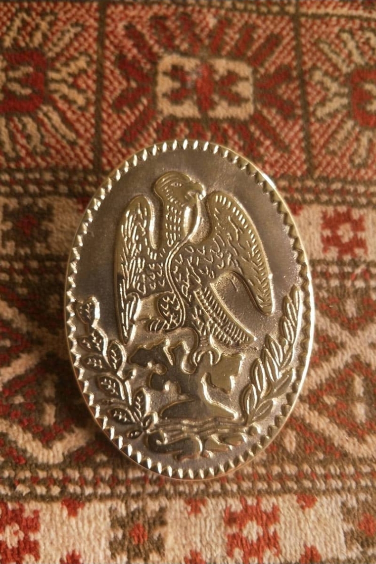 Mexican Cross Belt Plate - Corps Sutler