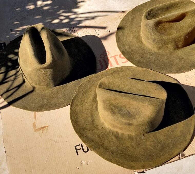 Light Horse Fur Felt Australian Army Military Hat - Corps Sutler