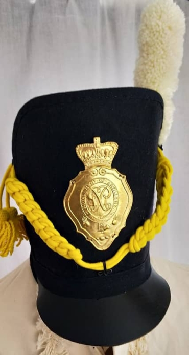 1812 Royal Artillery Shako - Corps Sutler