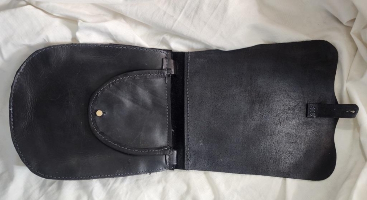 British Light Cavalry Leather Sabretache - Corps Sutler