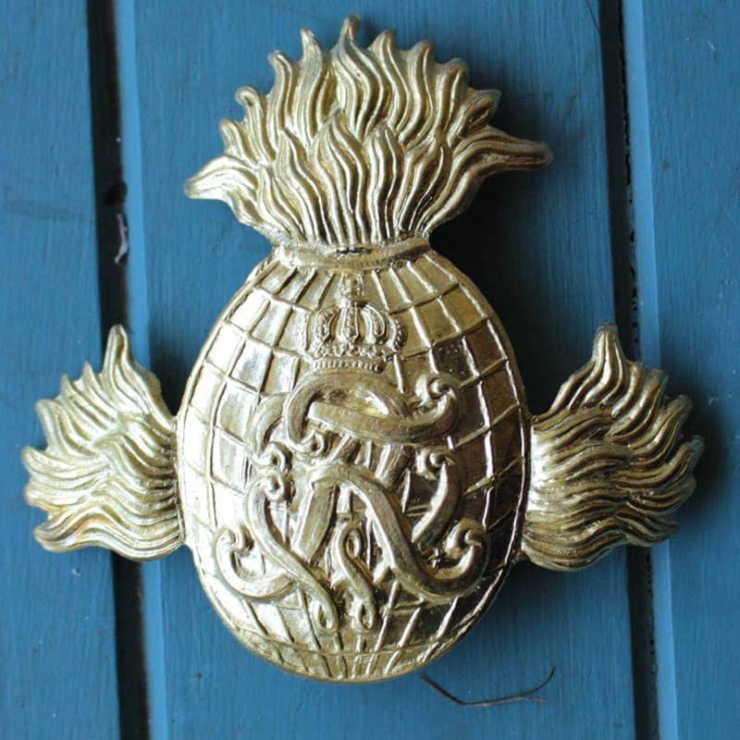 Prussian Artillery Badge for Shako or Cartridge - Corps Sutler
