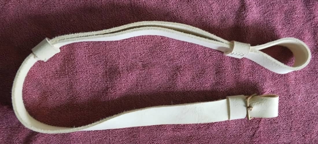 Brown Bess Buff Musket Sling - Corps Sutler