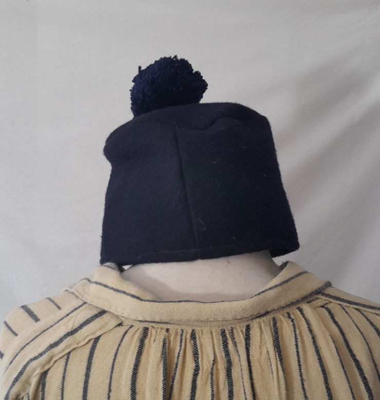 1840s-1860s British Forage Cap - Navy Blue - Corps Sutler