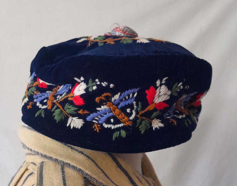 Smoking Cap - Navy Blue - Corps Sutler