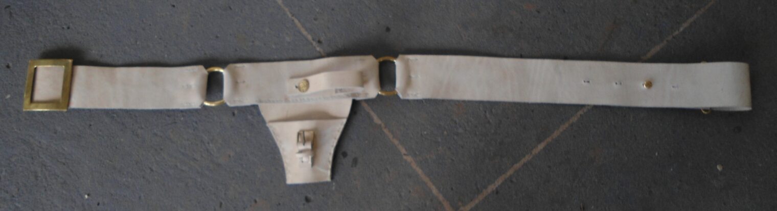 French Cuirassier - Heavy Cavalry waist sword belt buff leather - Corps ...