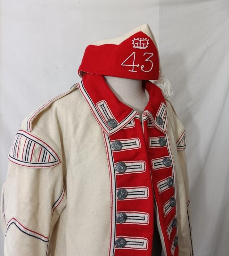 43rd Regiment of foot musicians forage cap Rev war - Corps Sutler