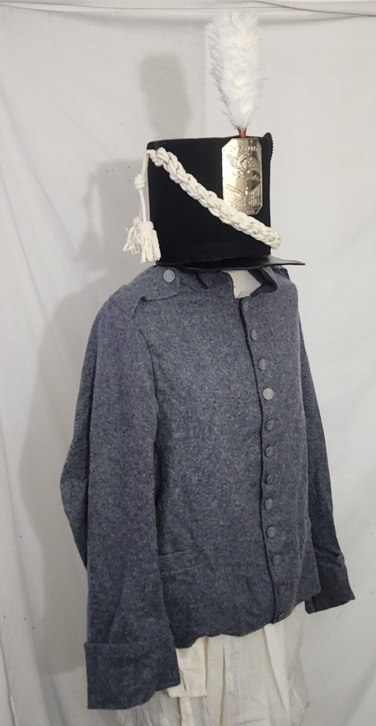 US War of 1812 - US Shako 1810- complete - wool felt - Corps Sutler